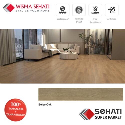 Promo Sehati Super Parket Premium Flooring Lantai Kayu / SPC / Vinyl ...