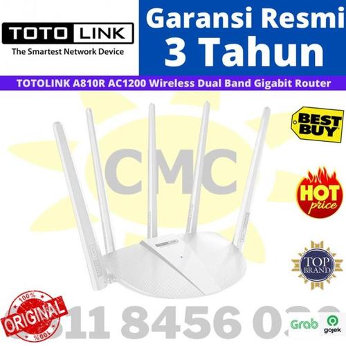 Jual TOTOLINK A810R AC1200 WIRELESS DUAL BAND GIGABIT ROUTER ...