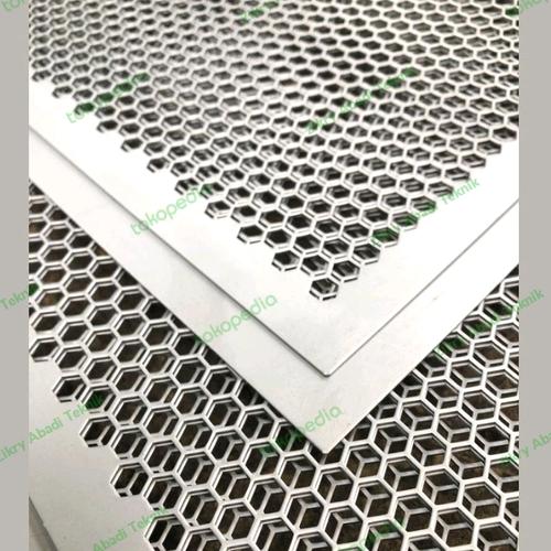 Jual Plat Hexagonal 0,8mm Lubang 6mm x 6mm 1200 x 2400mm - Jakarta ...