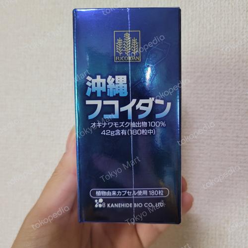 Jual Kanehide Bio Okinawa Fucoidan Mozoku | 180 Capsule ! Ori Japan ...