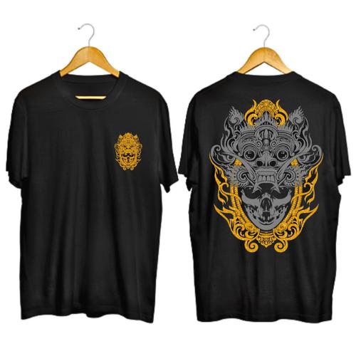 Jual Kaos Barong Bali Distro / T-shirt Jawa Emas Streetwear Atasan Pria ...