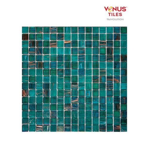 Jual Mozaik Premium Mosaik Venus Mosaico | Turquoise Mix - Jakarta ...