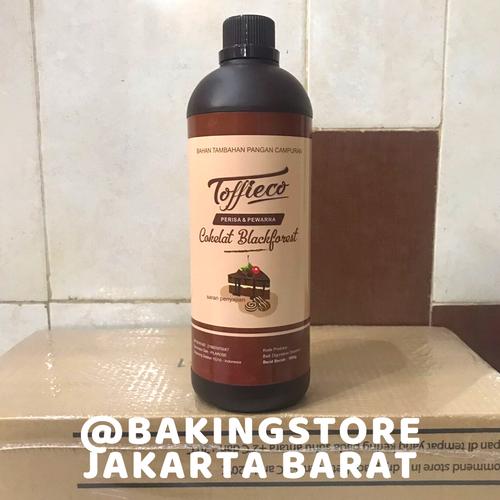 Jual Toffieco Pasta Cokelat Blackforest 1kg | Perisa Coklat Black ...