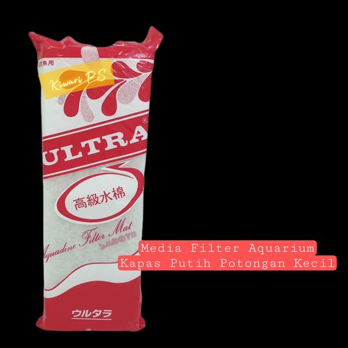 Jual ULTRA MERAH Kapas Busa Putih Potongan Kecil Media Box Filter ...
