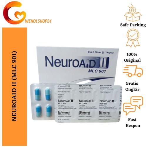 Jual NEUROAID II MLC 901 ISI 60 TABLET - 60'S CAP (1BOX) - Kota ...