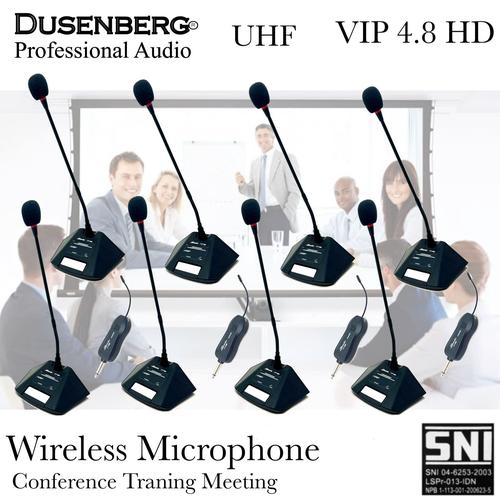 Jual microphone 8 mic peserta mic conference wireless 8 mic dusenberg ...