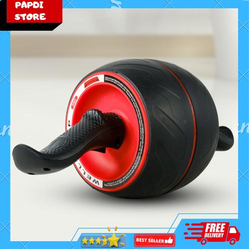 Promo Alat FITNESS Olahraga AB ROLLER ABS Wheel AB Machine Alat Situp ...