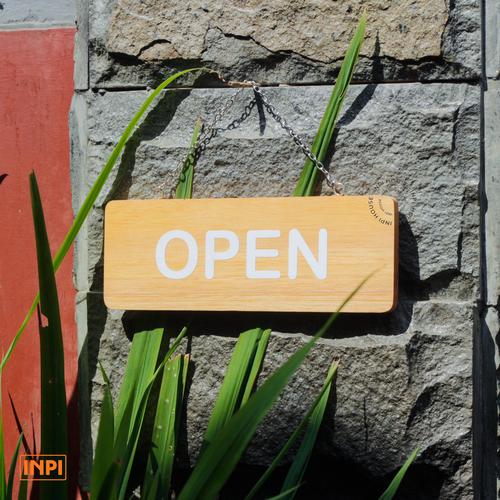 Jual sign system - papan tanda - papan tanda open close - Putih - Kota ...