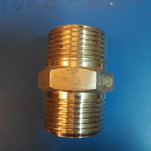 Jual Double neple 2" inch Dn 50 Stainless ss 304 Class 3000 - Jakarta ...