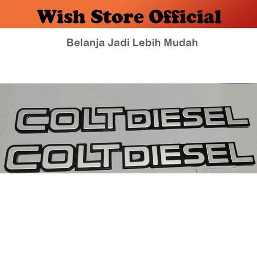 Jual Emblem / Car Logo / Sticker / Lambang COLT DIESEL PS100 PS120 ...