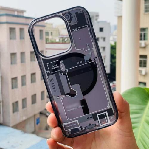 Jual iPhone 11 12 13 Pro Max Magsafe Transparan Ultra Mag Hybrid fit ...