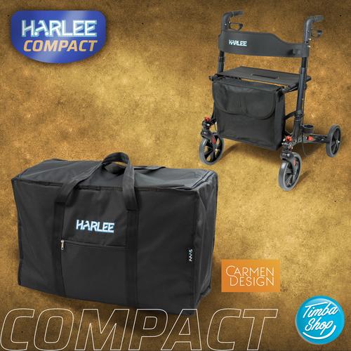 Jual Bundling Harlee Compact Edition Onyx - Rollator & Tas - Walker ...