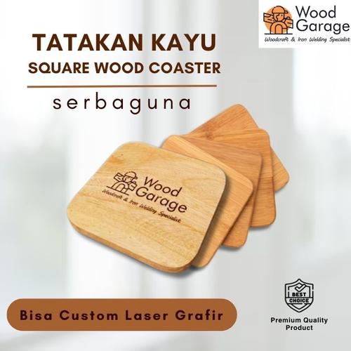 Jual Wooden Coaster (Square) Tatakan Kayu Kotak 7x7 - 16x16 cm - 15x15 ...