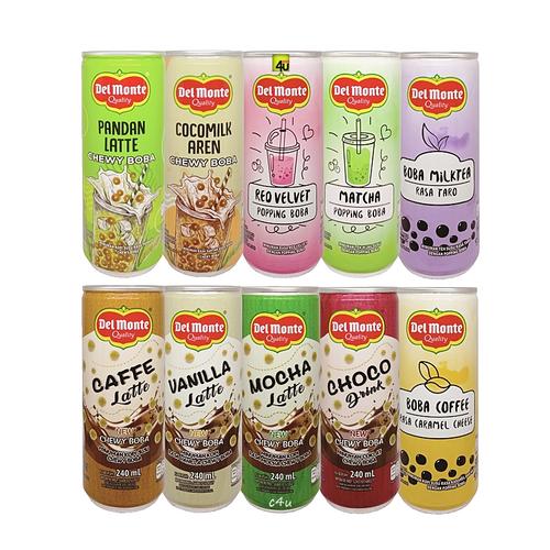 Jual Del Monte - Delicious Boba Drink - 240 ml RTD - COCOMILK AREN ...