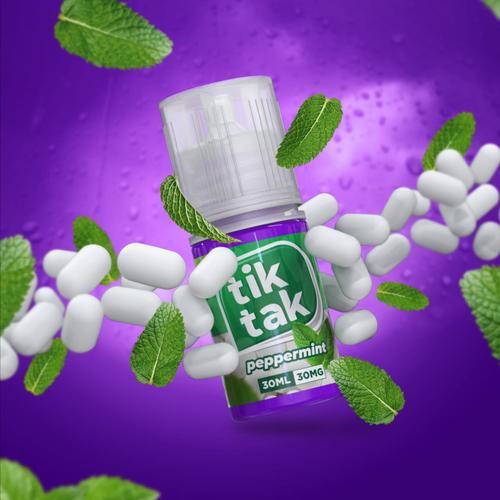 Jual Tik Tak Peppermint Salt Nic 30ML by Raw Brewery - Liquid TikTak ...