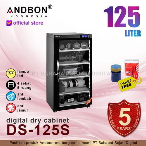 Promo Dry Box Dry Cabinet ANDBON DS-125S Digital Drybox Drycabinet 125 ...