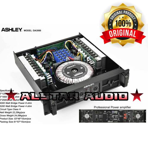 Jual POWER ASHLEY DA3000 Da 3000 ORIGINAL - Jakarta Barat - ALSTAR ...