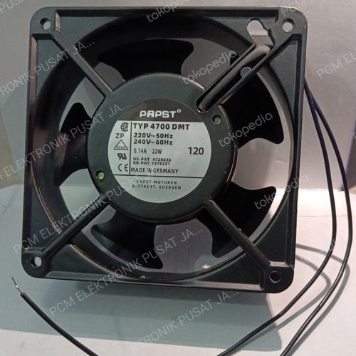 Jual 2565 exhaust fan kipas pendingin 12x12 12cm 12 cm papst typ4700dmt ...