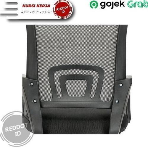 Jual Kursi Kerja Staff Kantor Model Jaring Dan Kaki Stainless Original ...