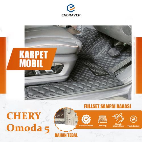 Jual Karpet Mobil Engraver Chery Omoda 5 Tahun 2023-Now Fullset Bagasi ...