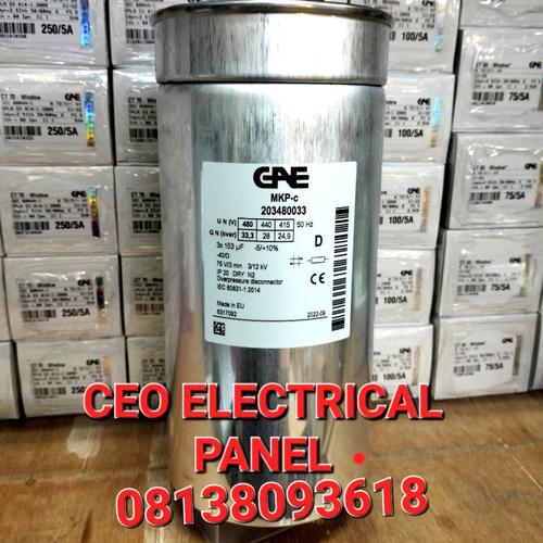 Jual Kapasitor Capasitor Bank 20kVar 20 kVar Gae MKP-c Eco Series 415V - Jakarta Barat ...