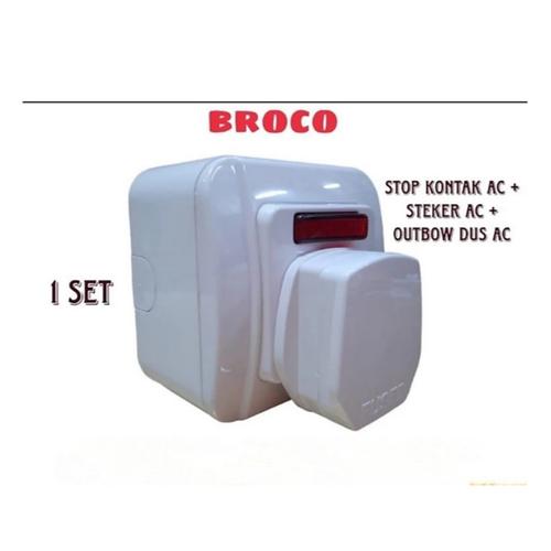 Jual Stop kontak AC broco satu set inbow/outbow - Jakarta Selatan ...