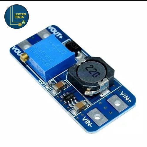 Jual Modul Step Up 2A MT3608 DC-DC converter mini power booster module ...
