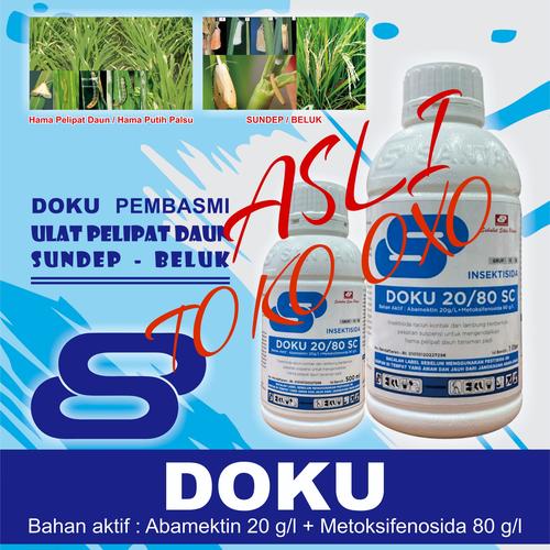 Jual INSEKTISIDA - RACUN HAMA DOKU 20/80 SC ( 100 ML ) - Kab ...