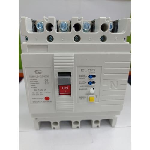 Jual ELCB / RCCB 4P 100A, 125A, 160A, 250A, 400A, 630A 35-50kA TDM1LE ...