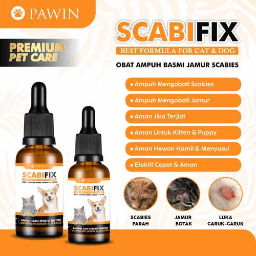 Promo SCABIFIX Obat Scabies Anjing Kucing Ampuh Basmi Jamur Scabies ...