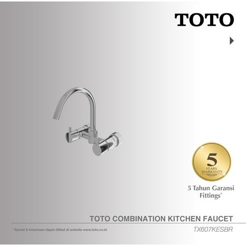 Promo TOTO Kitchen Faucet TX607KESBR | Kran Cuci Piring - Kran Dapur ...
