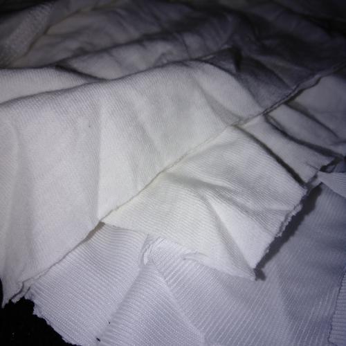 Jual Kain Majun Putih Polos Bahan Katun/Kain Lap Putih Polos - 0,5kg ...