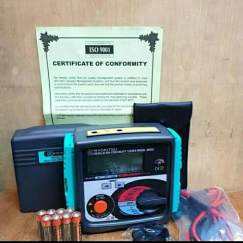 Jual KYORITSU 3005A MEGGER DIGITAL INSULATION CONTINUITY TESTER MEGGER ...
