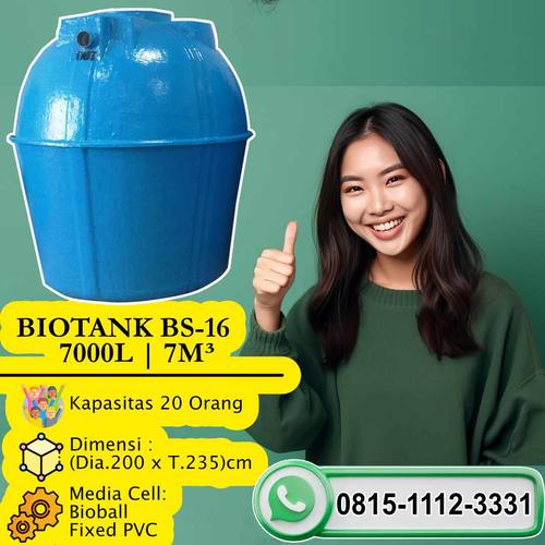 Jual BIOTECH BIOFIL KAPASITAS 7000 Ltr 7M3 / BIOTANK - Kab. Tangerang ...