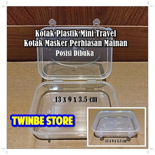 Jual Kotak Plastik Container Multibox / Kotak Masker Multifungsi 13x9x3 ...