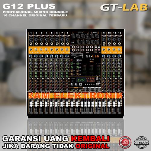 Jual Mixer Audio GT Lab G12 G 12 12 Channel By RDW Original - Jakarta ...