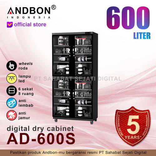 Promo Dry Box Dry Cabinet ANDBON AD-600S Digital Drybox Drycabinet 600 ...