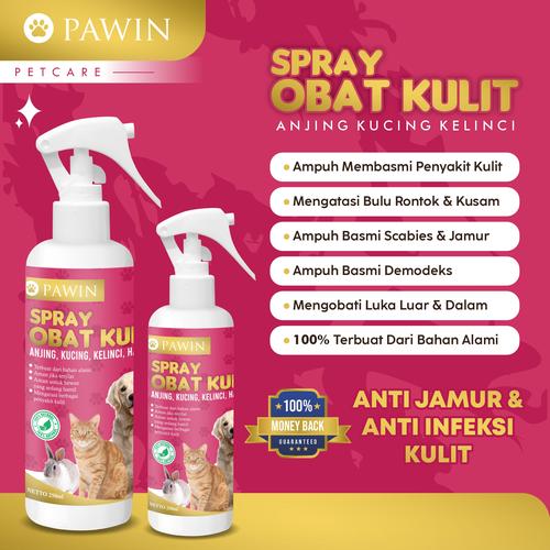 Promo Spray Obat Kulit Scabies Parasit Jamur Kutu Anjing Kucing Kelinci ...