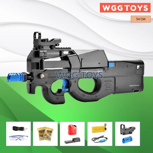 Jual Mainan Tembakan Water Gel Blaster FN P90 Automatic WGB WGG Kids ...