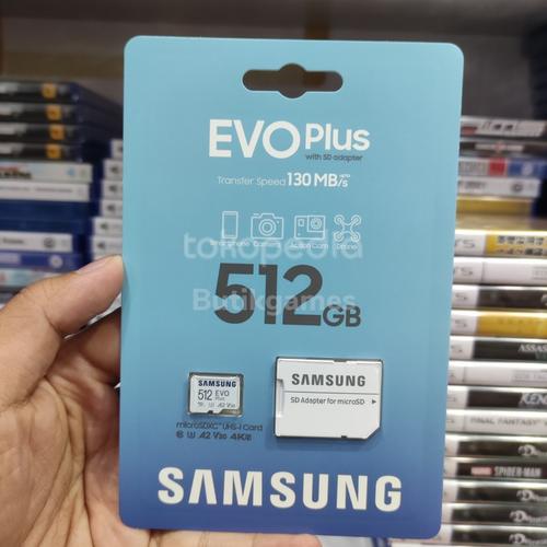 Jual MicroSD Micro SD MicroSDXC Memory Card 512GB 512 gb EVO Plus ...