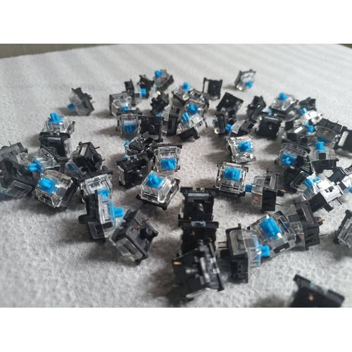 Jual Mechanical Keyboard Switches 3 pin Blue Switch (Second, per 10 pcs ...
