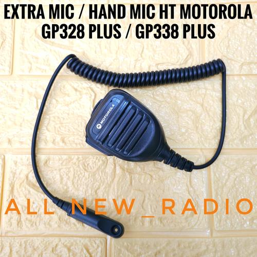 Jual EXTRA MIC HT MOTOROLA GP328+ GP338+ HAND MIC HT MOTOROLA GP328 ...