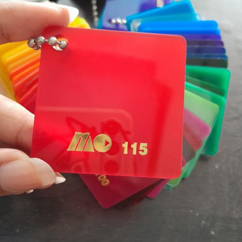 Jual akrilik lembaran 2mm merah transparan (115) 122x244 merk mc - Kab ...