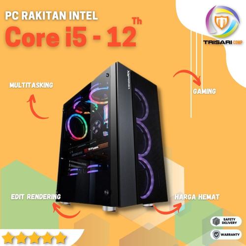 Jual PC RAKITAN GAMING INTEL CORE i5 12400F l RTX 3050 I SSD NVME - NEBULA V4 - Kota Bandung ...