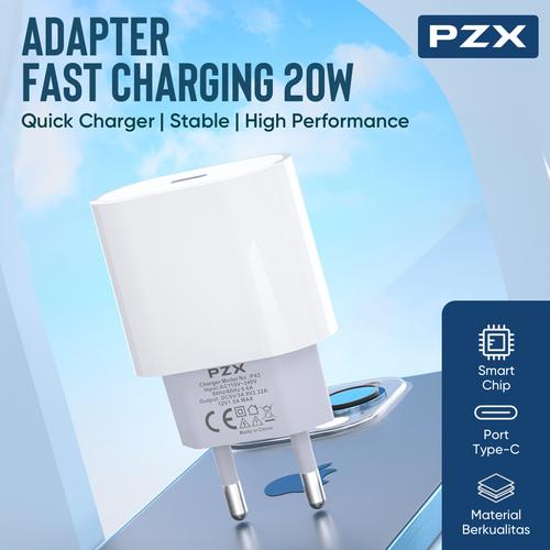 Promo Charger Type C USB 1 Port PZX P43 Quick Charger 5V 3A - Jakarta ...