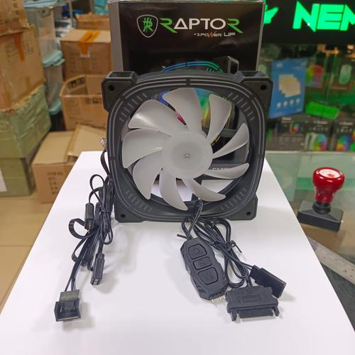 Jual Fan Casing Gaming 12cm argb pwm + controller Raptor Fan Starlite ...