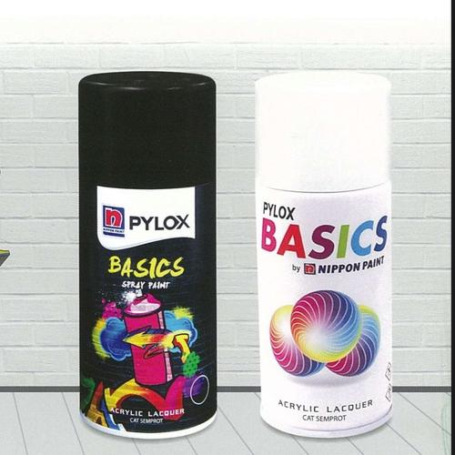 Jual Cat Semprot Pylox Basics Nippon Paint 300cc - Gold, Bubble Wrap ...