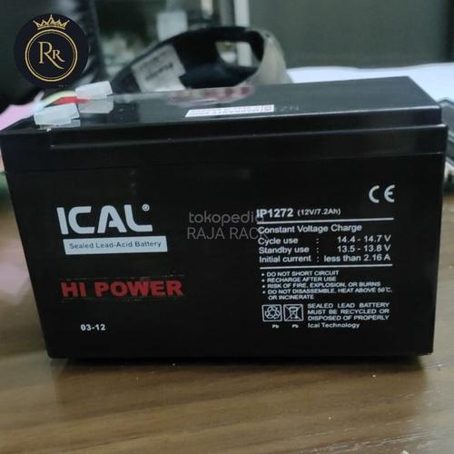 Jual Battery UPS ICAL 12V/7.2AH - Baterai UPS 12v 7ah - Jakarta Pusat ...