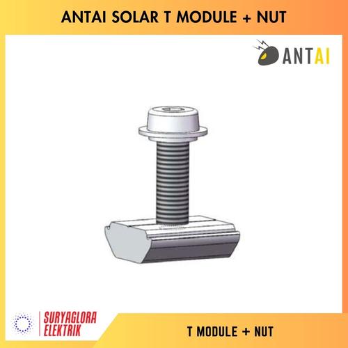 Jual Mounting Solar PV / Solar Module / Panel Surya - T Module Nut ...