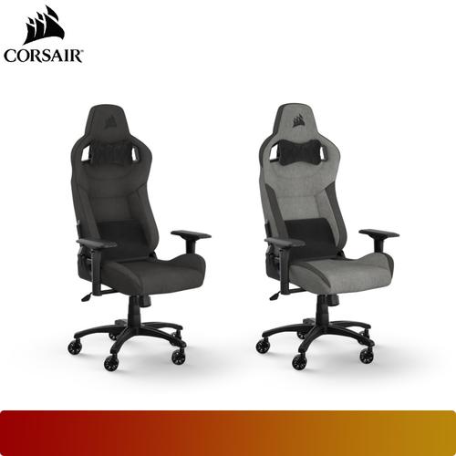 Promo CORSAIR T3 RUSH Fabric Gaming Chair - Charcoal Cicil 0% 3x ...